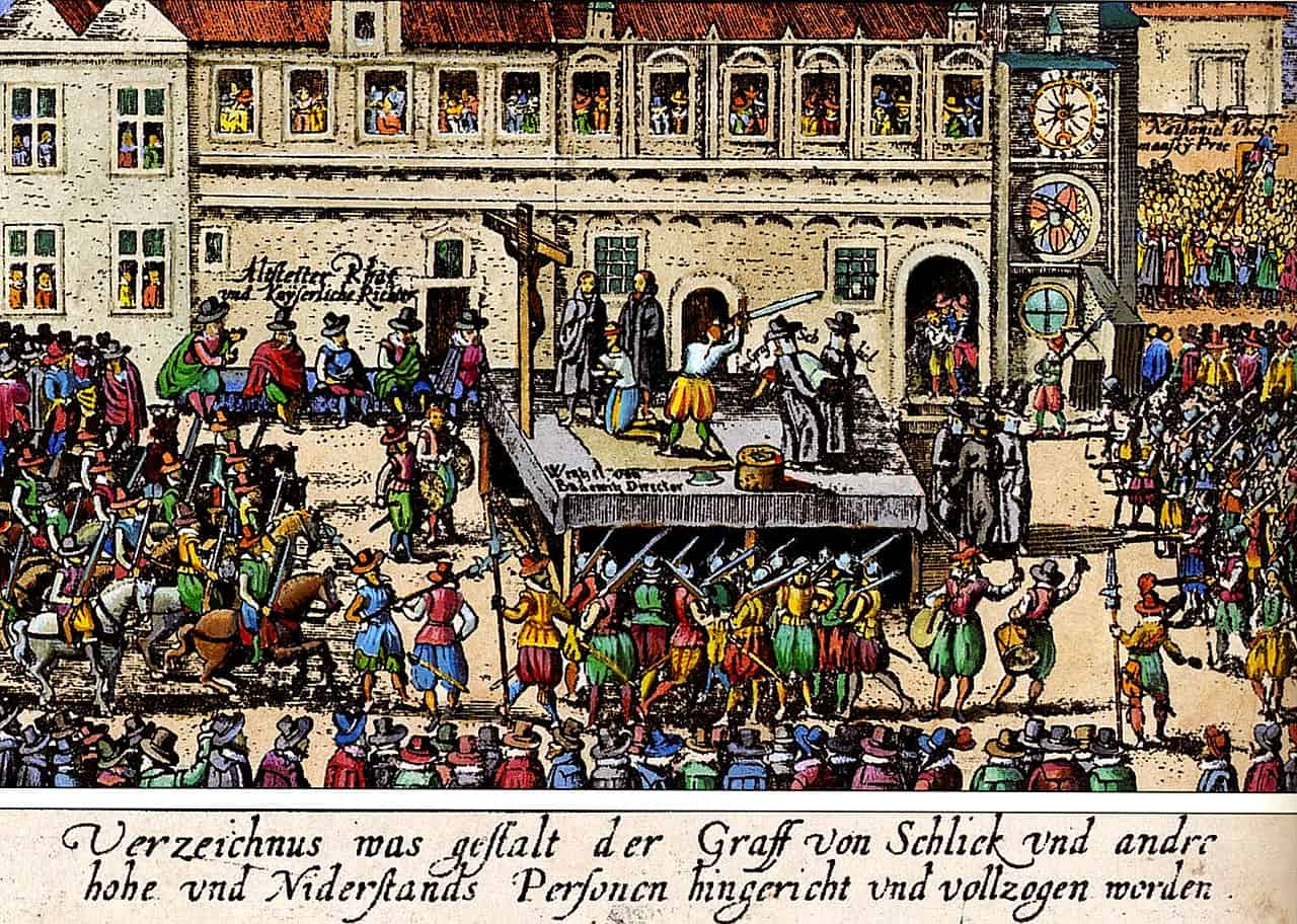 On this day in 1621: Old Town Square Execution - Czechology