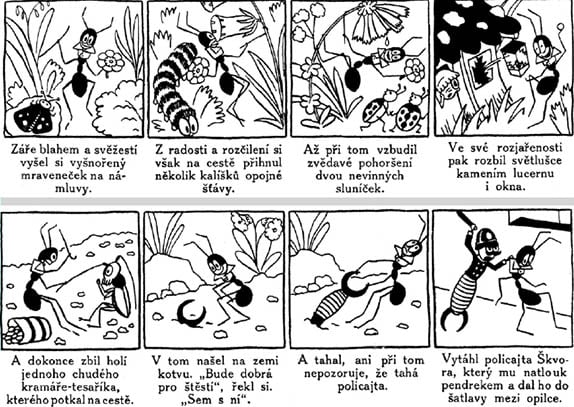 Ferda Mravenec - Story of the Hardworking Ant - Czechology