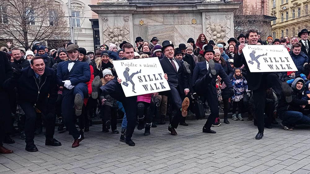 Silly Walk Day Brno 2024 - Czechology