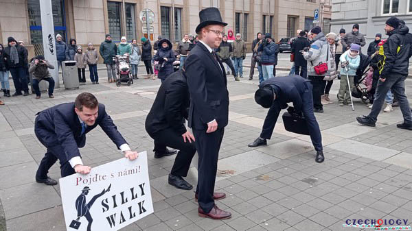 Silly Walk Day Brno 2024 - Czechology