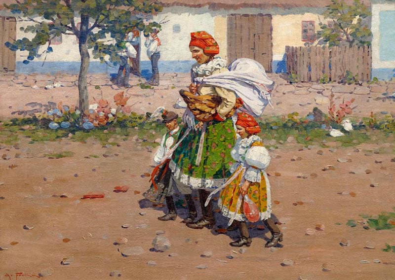 Antoš Frolka, Name That Shaped Moravian Rural Painting - Czechology