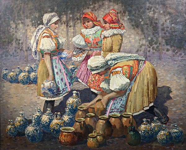 Antoš Frolka, Name That Shaped Moravian Rural Painting - Czechology