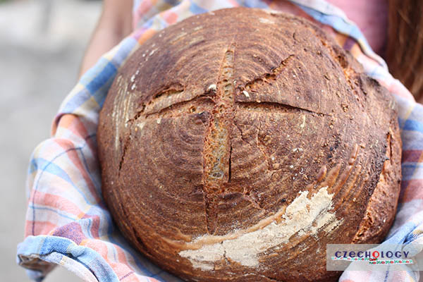 Czech Wheat Rye Bread (Pšenično-žitný chléb) - Czechology