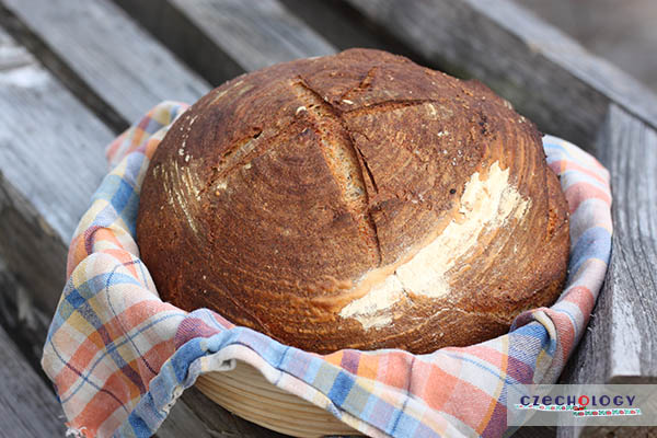 Czech Wheat Rye Bread (Pšenično-žitný chléb) - Czechology