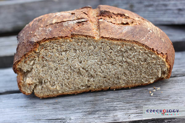 Czech Wheat Rye Bread (Pšenično-žitný chléb) - Czechology